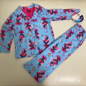 Dreamworks | Pajamas | Dreamworks Trolls Cute Pajama Set | Poshmark